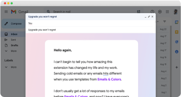 Emails and Colors - Send Beautiful Emails
